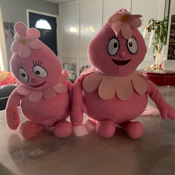 Nickelodeon | Toys | Yo Gabba Gabba Foofa 8 Plush Backpack Pink Stuffed ...